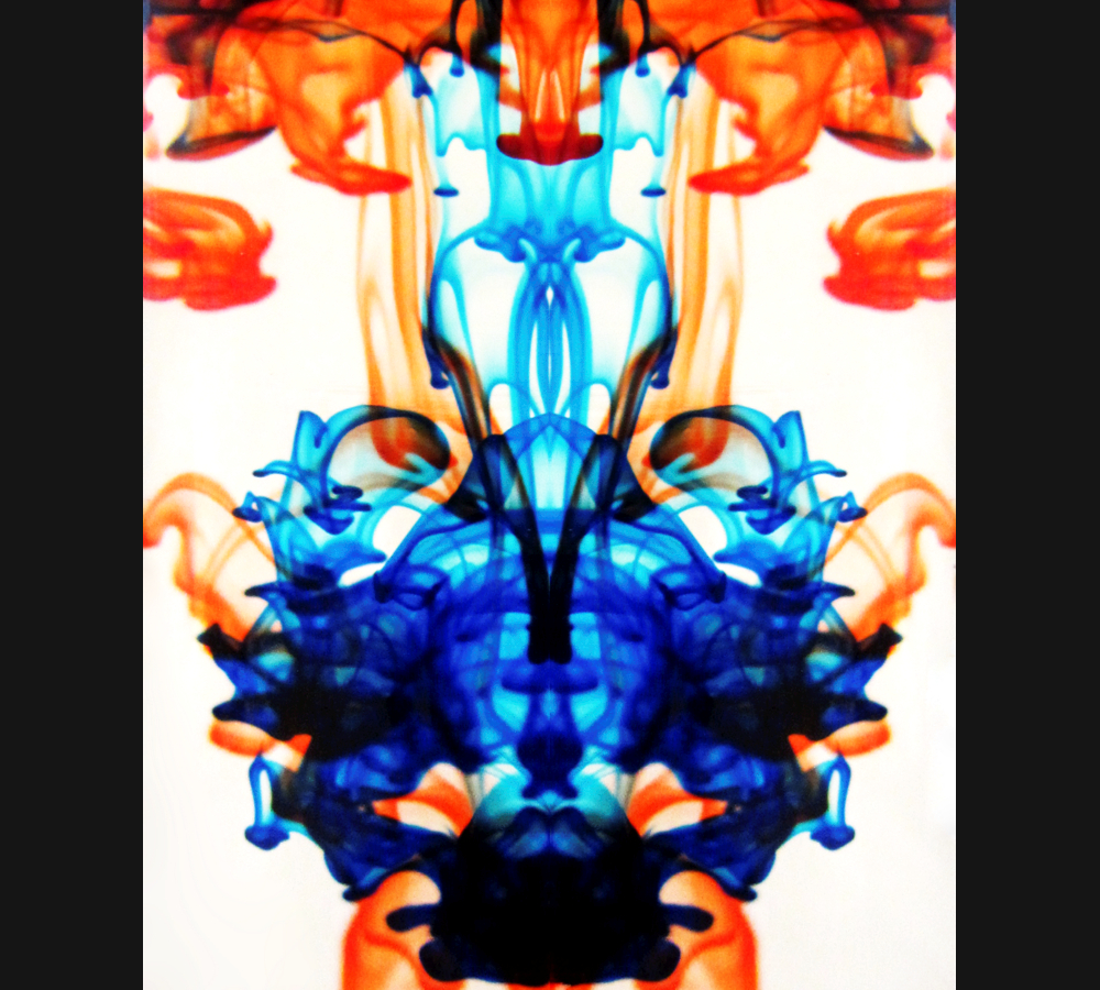 Food dye exhibits the Rayliegh Taylor instability, forming toroidal ...