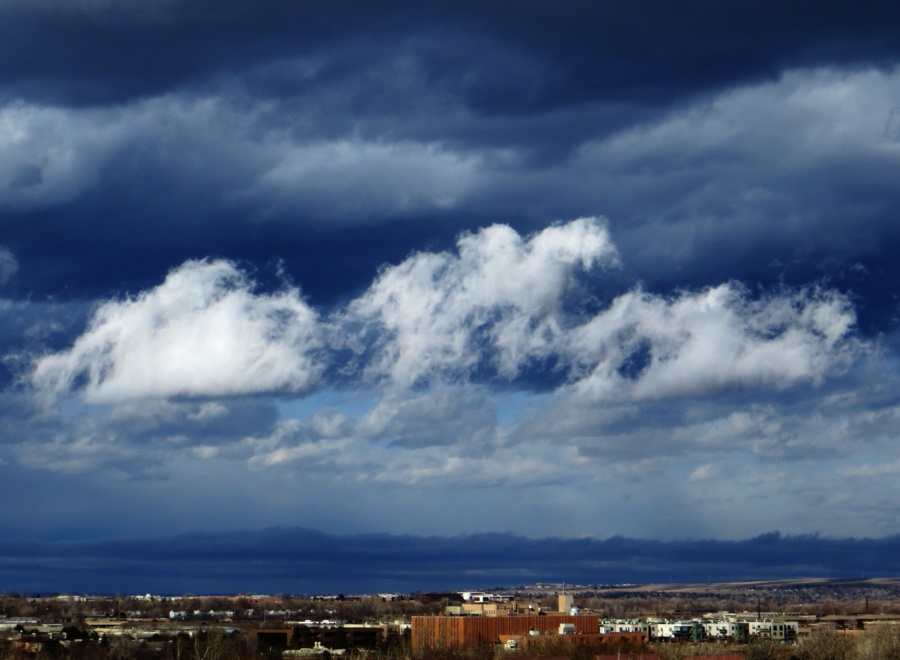 Cumulus fractus leading a front, Boulder CO, March 11, 4 pm. - Flow ...