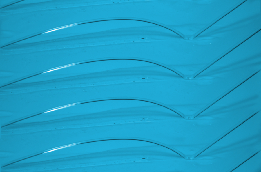 Hand soap, a shear-thinning fluid, exhibits the Kaye Effect, bouncing ...