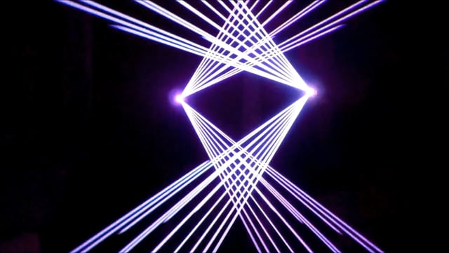 Legacy of Six: lasers in a medium of stage fog - Flow Visualization