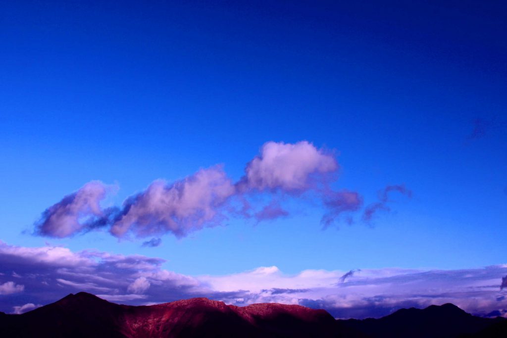 Sean Harrison - Altocumulus and Cumulonimbus Clouds in Unstable Atmoshphere - Flow Visualization
