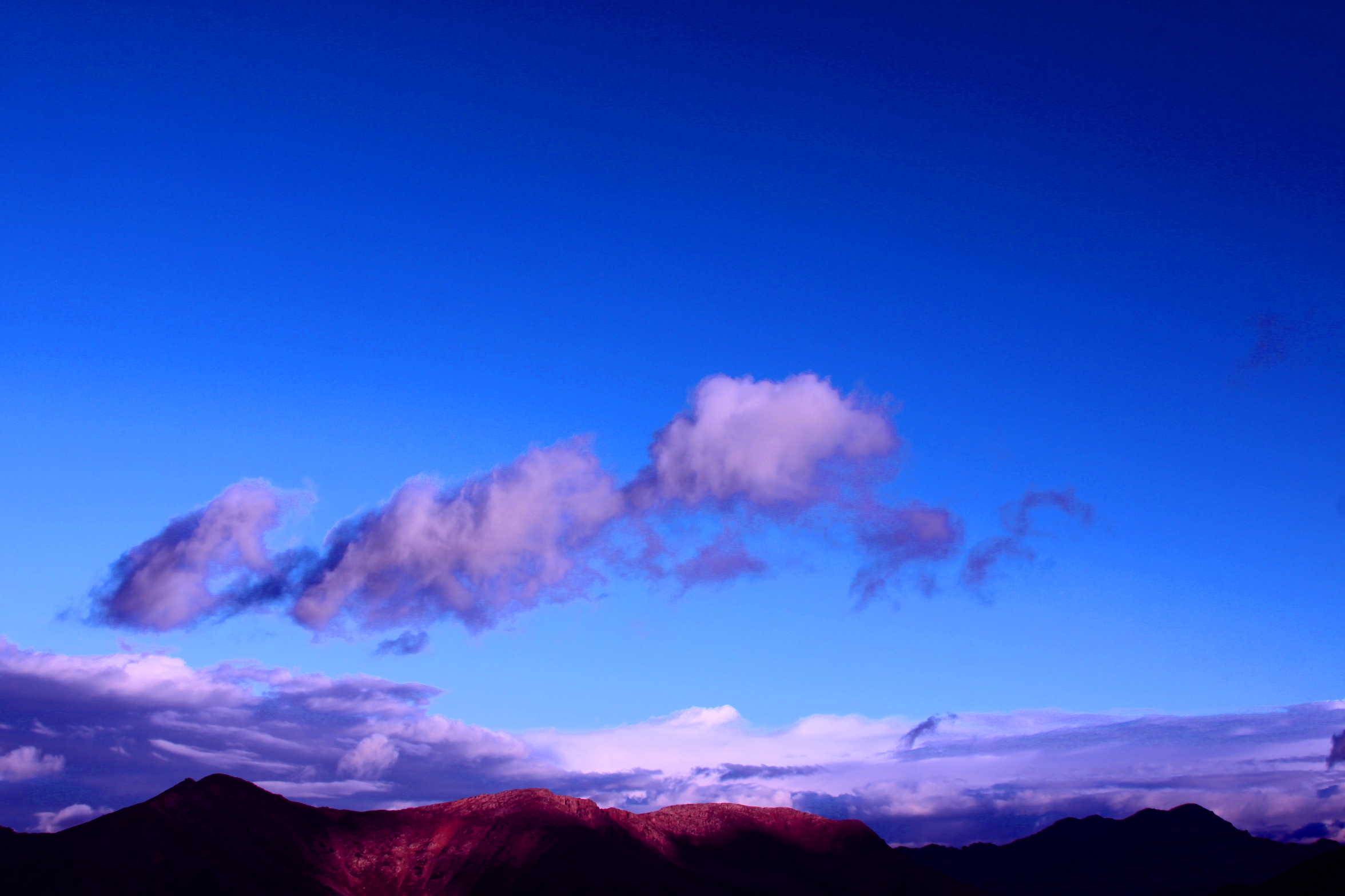 Sean Harrison - Altocumulus and Cumulonimbus Clouds in Unstable Atmoshphere - Flow Visualization