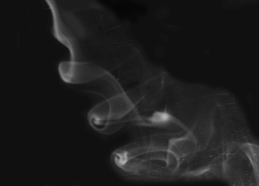 Burning Incense - Flow Visualization
