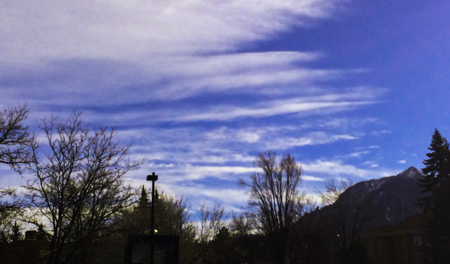 Altostratus undulatus, 3:15pm on Monday, February 17th 2014. - Flow ...