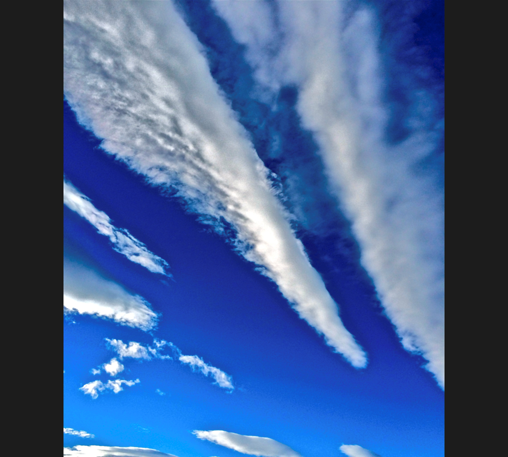 Altocumulus radiatus, on January 26, 2014, 3:48 pm, Boulder CO - Flow Visualization