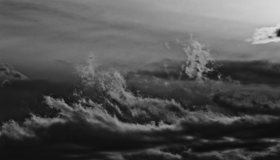 Stratus fractus below cirrostratus, February 15th, at 4:27 pm, Boulder ...