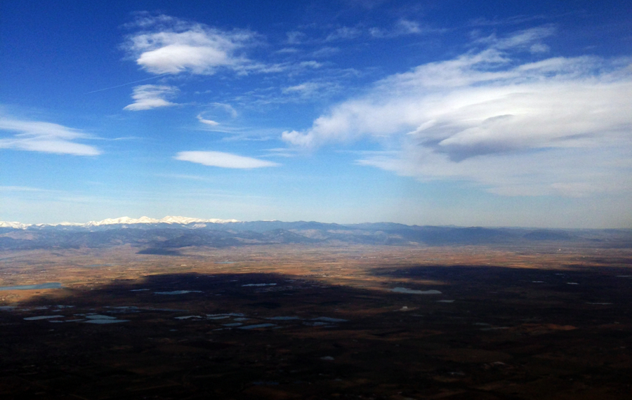 Stratocumulus stratiformis and mountain wave clouds, March 29, 2014 ...