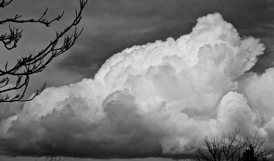 Cumulus congestus, April 6, 2014, Boulder CO. - Flow Visualization
