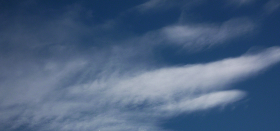 Altocumulus with gravity waves, February 17th, 2014 at approximately 4:52 PM - Flow Visualization