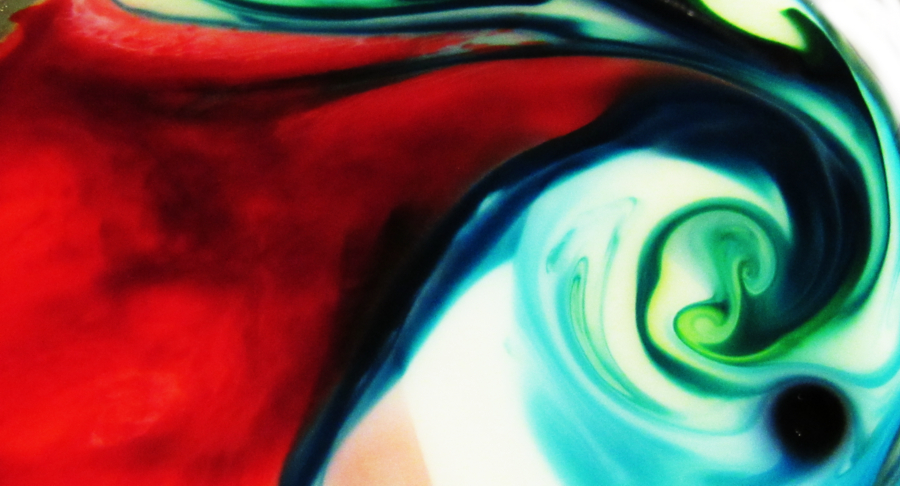 Water gel beads (hydrophilic polymer) soaked in food dye are placed in ...