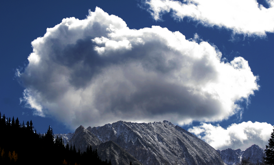 Cumulus, at Ashcroft, a small ghost town 10 miles south of Aspen ...