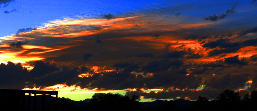 Altostratus undulatus and stratocumulus lenticularis undulatus, Boulder CO, September 17th, 2015 ...