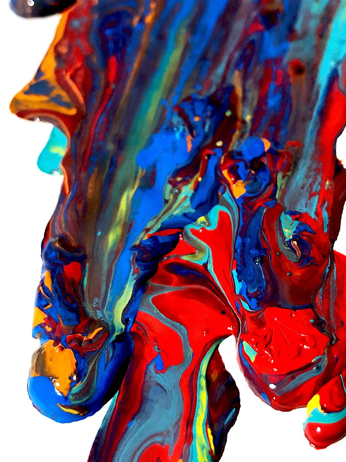 Image-Video 1: Acrylic Paint - Flow Visualization